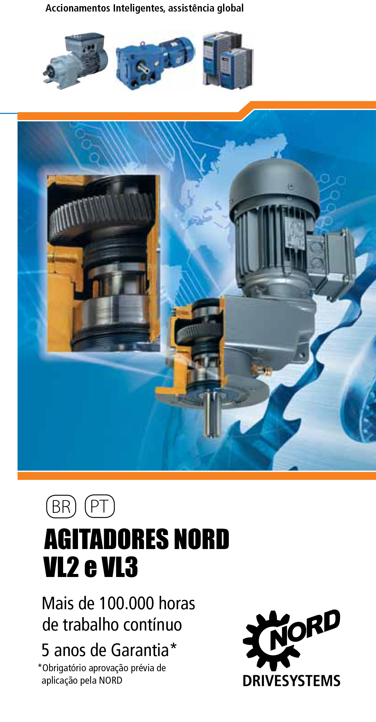 Accionamientos para agitador - VL2 y VL3 (S1500) | NORD
